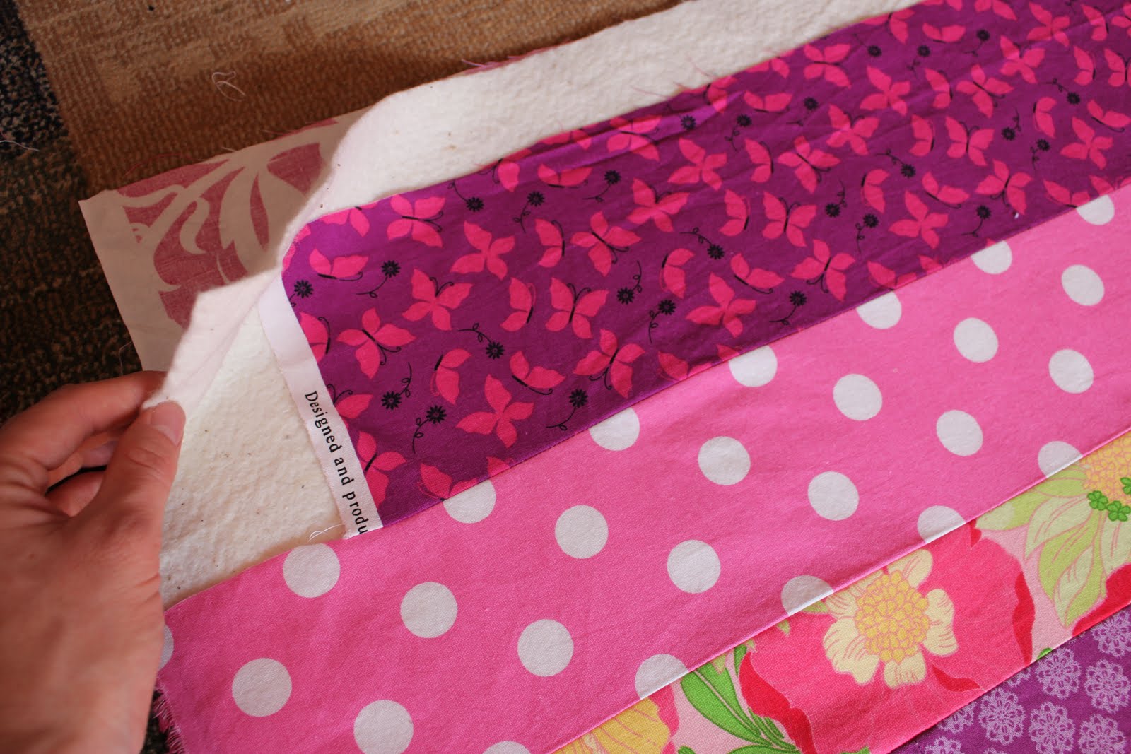 Lu Bird Baby: Easy Strip Quilt Tutorial