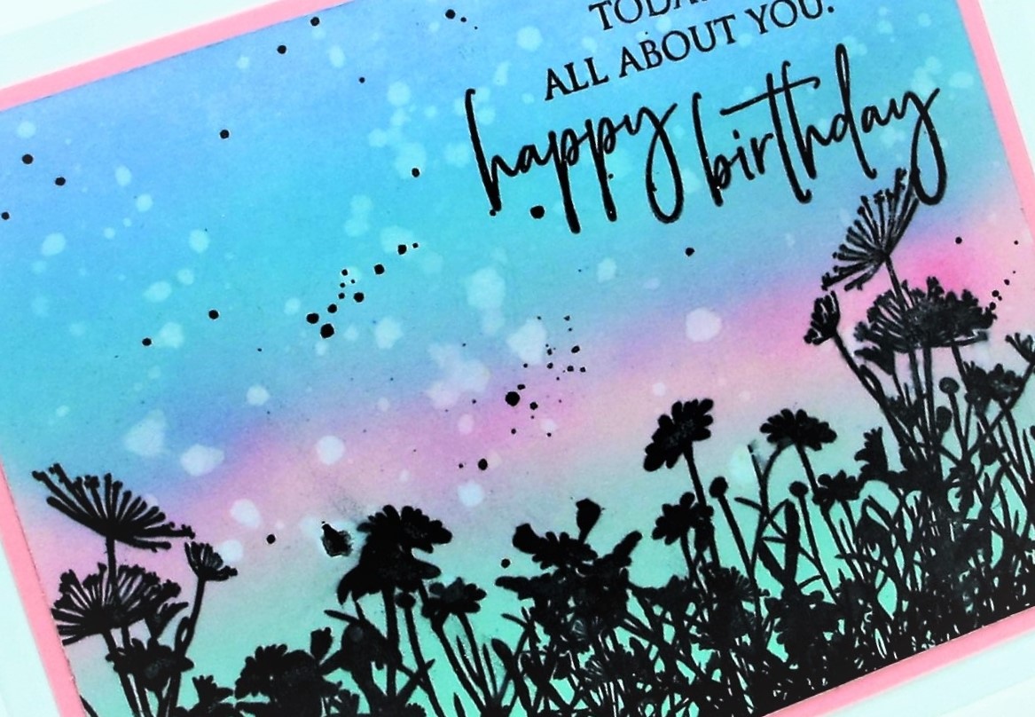 Snippets: Pretty Pastel Sunset- The Flower Challenge