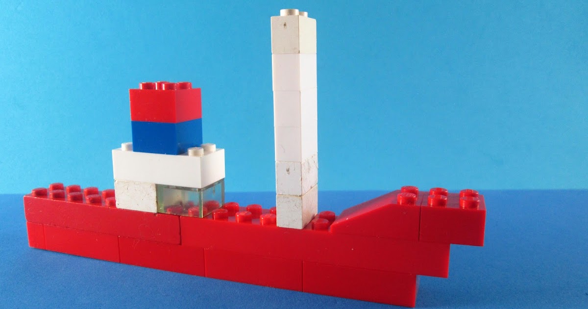 VIVOLEGO: Barco em LEGO