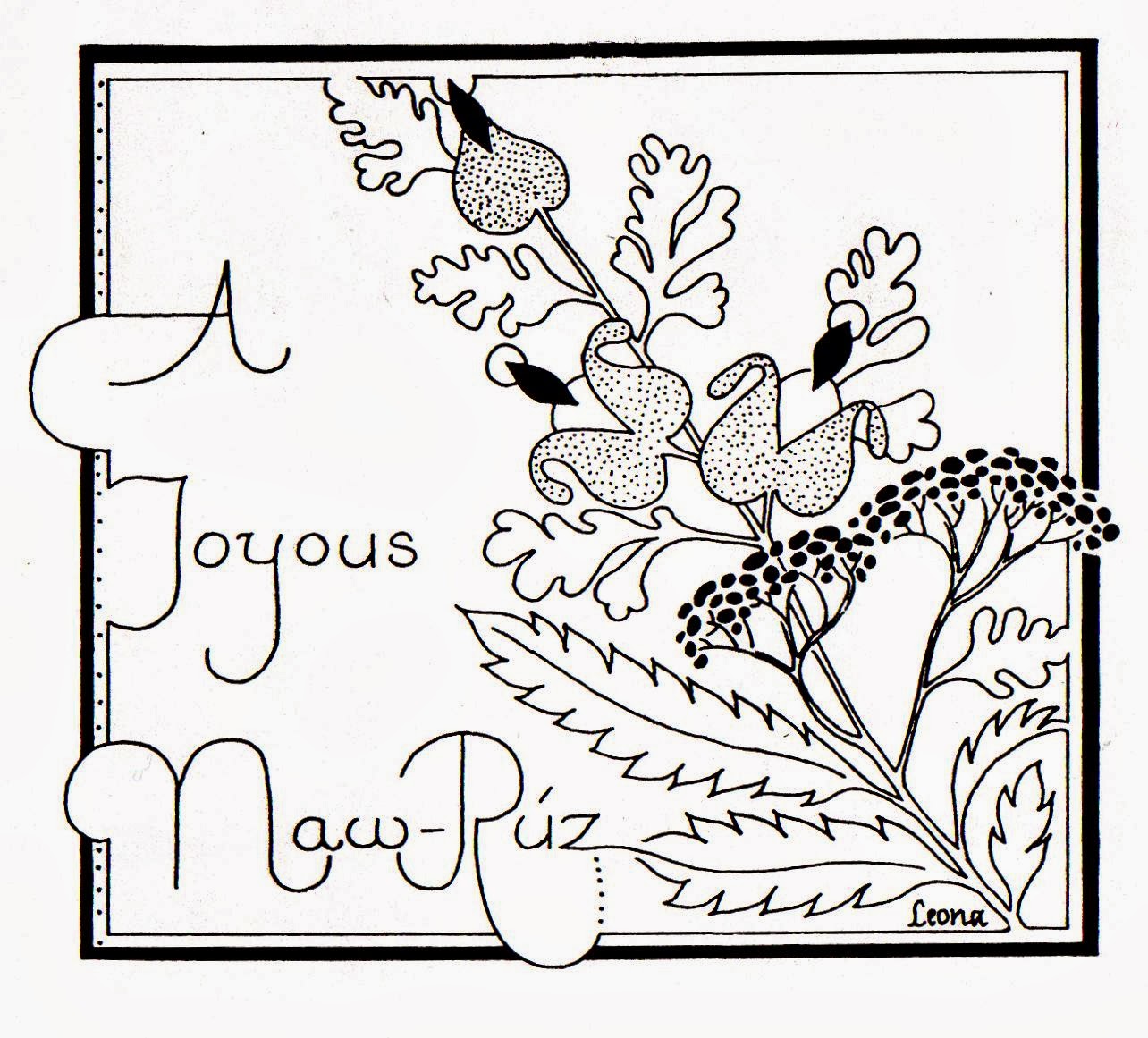 Naw-Ruz Card Download!