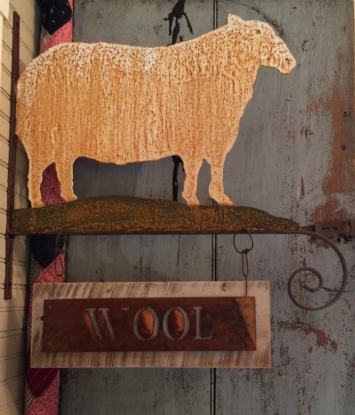 Rachel's Farmhouse: Wool Sign