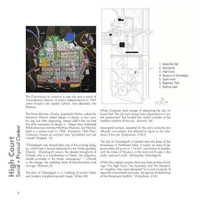Jacob Gines: Professing at UCA+P: High Court - Le Corbusier