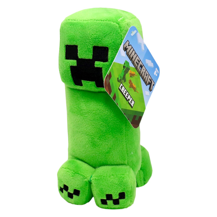 Minecraft Creeper Headstart 7 Inch Plush | Minecraft Merch
