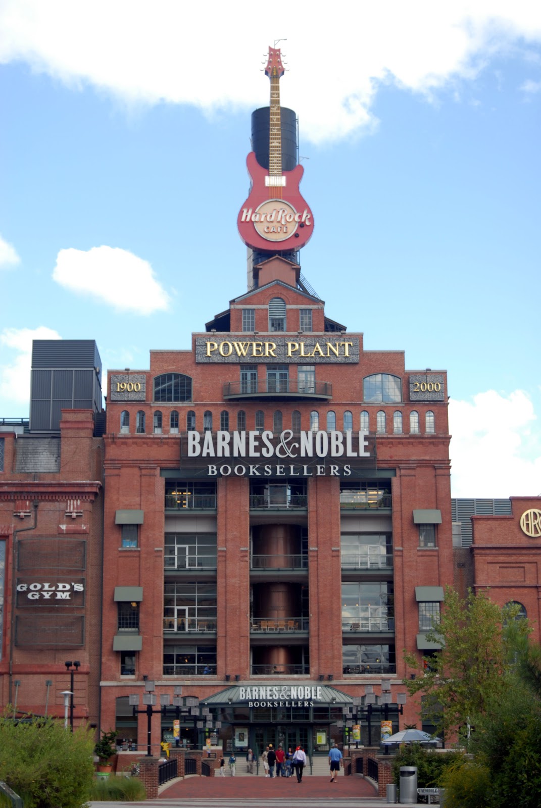 The Dark Room: Baltimore City's 'Power Plant", on the Harbor.