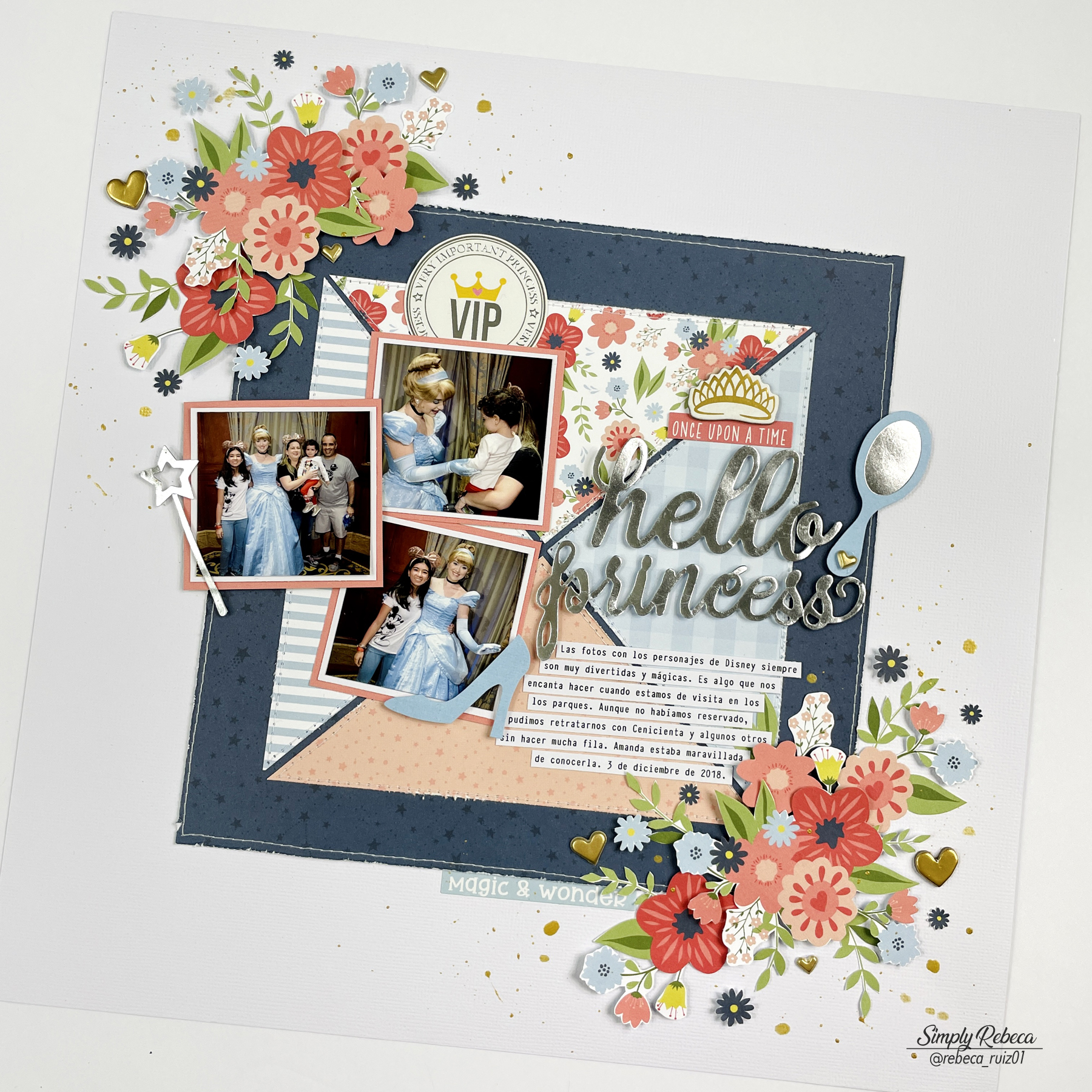Hello Princess Layout - Simply Rebeca