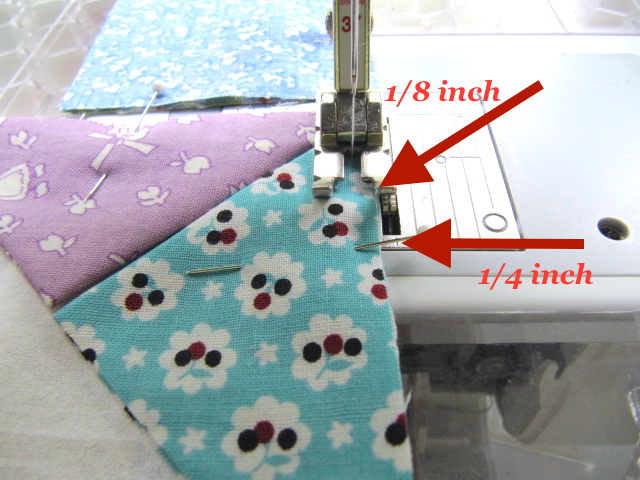 Sew Many Ways...: How To Make Prairie Points For Your Next Quilt Top...