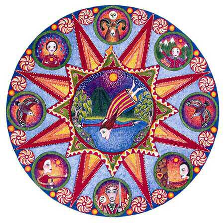 Tarot, Potions, and Psychedelic Magick Spells: Serpent Mandalas by ...
