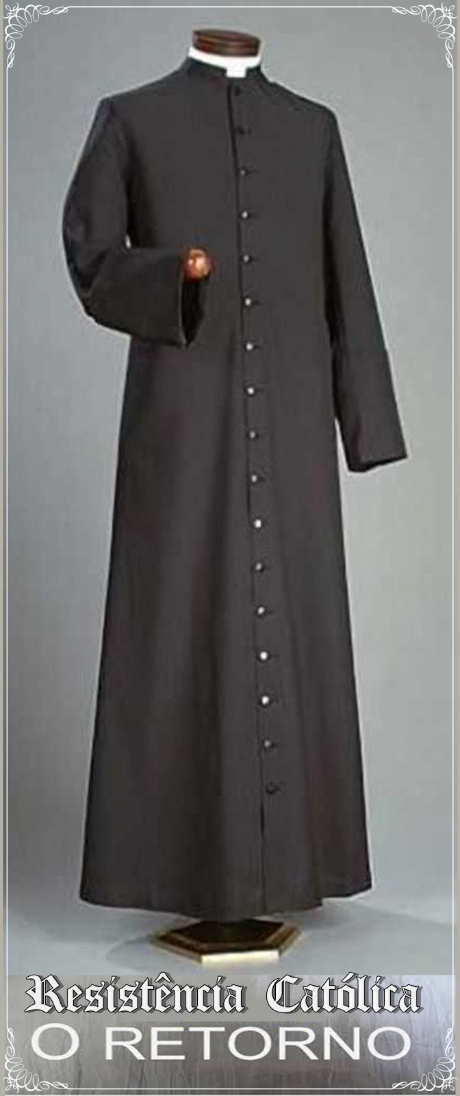 Resistência Católica Exercito de Deus!: Padres jovens retomam a batina