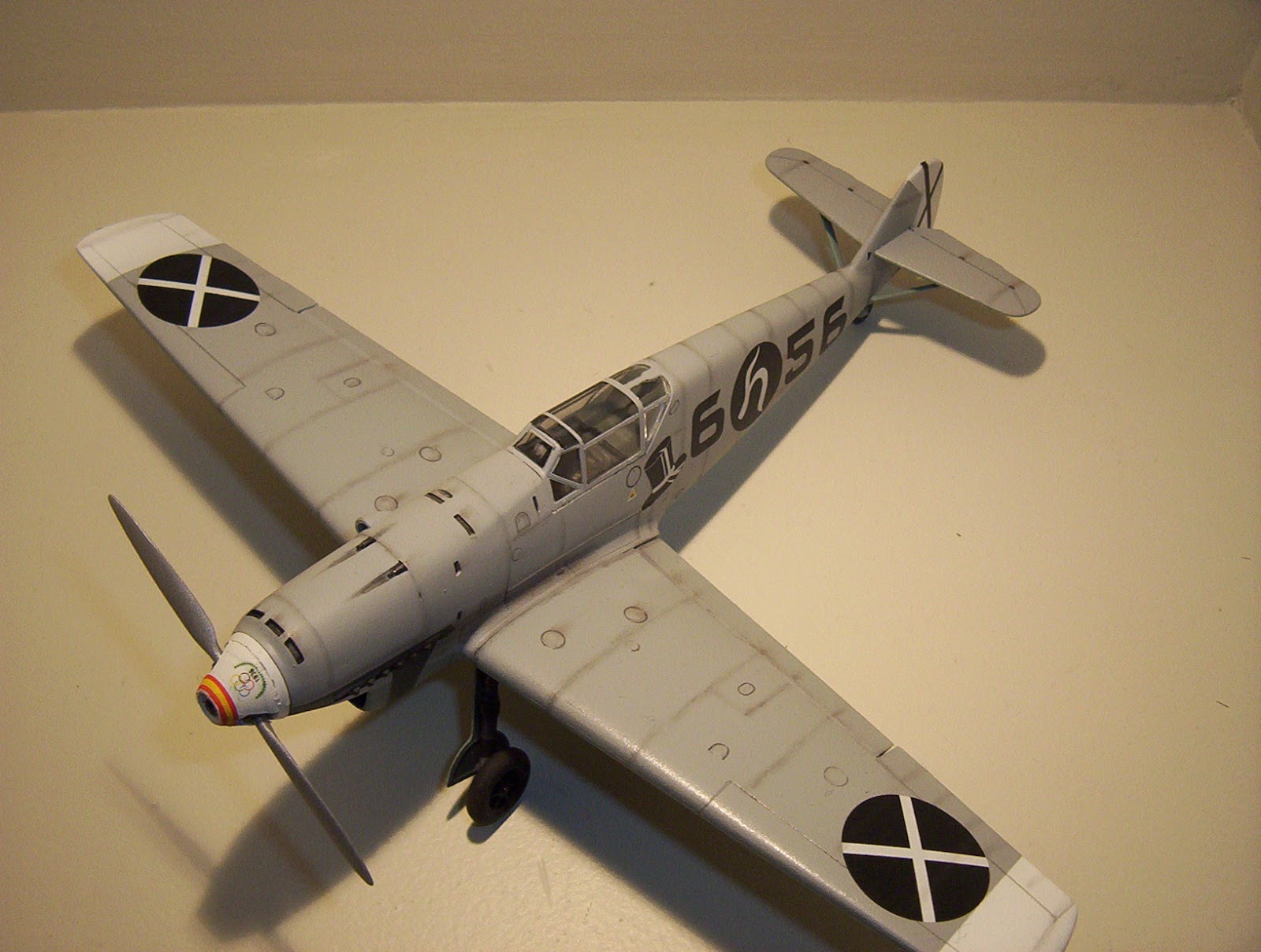 Scale Model Hobby: Messerschmitt Bf 109D-1 Spanish Civil War, 1938