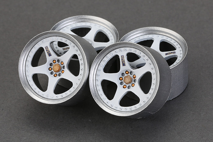 HobbyDesign's car model: 1/24 18' NISMO LMGT2 WHEELS FOR TAMIYA R32 ...