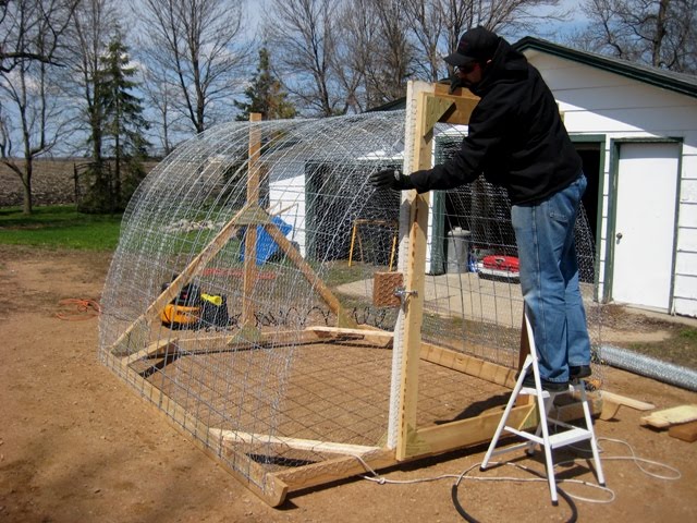 Building a Chicken Coop Hoop House - Part II | Gypsy Farmgirl