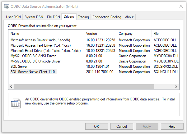 Parts: MySQL Connection Strings Parts: MySQL Connection Strings