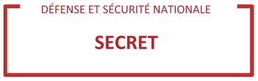 secret défense 1/87: Le principe de la Classification "Secret Défense"