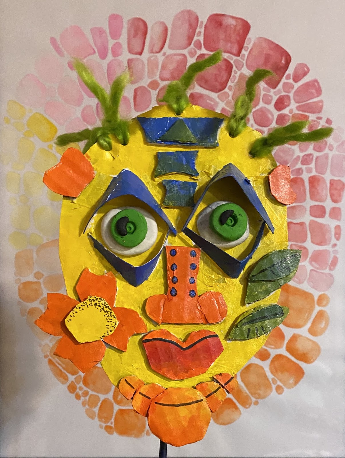 Art Room Blog: Creating a Costa Rica Boruca Mask....