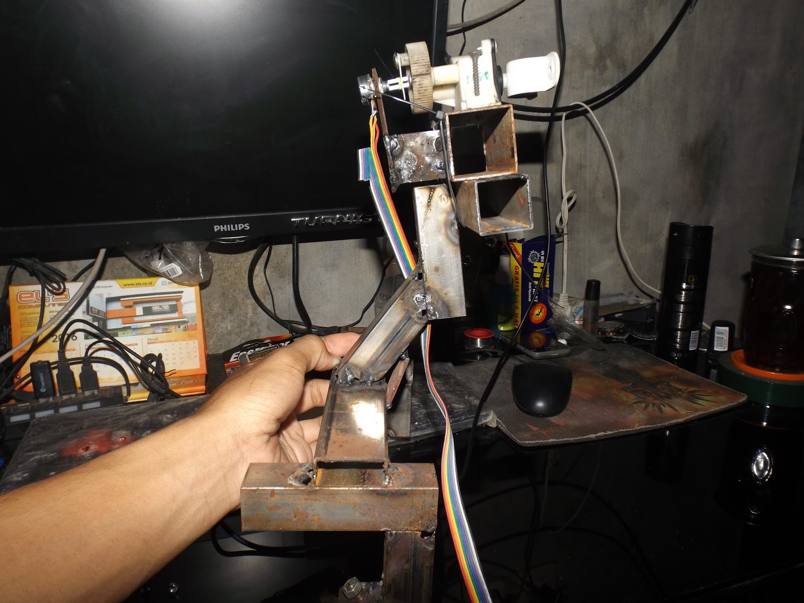 DIY Steering Wheel PC using Arduino Uno Clone | Membuat Steering Wheel ...