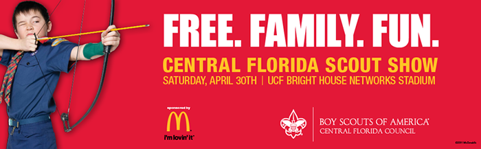 Raising Geeks & Gear-Heads: 2011 Central Florida Scout Show