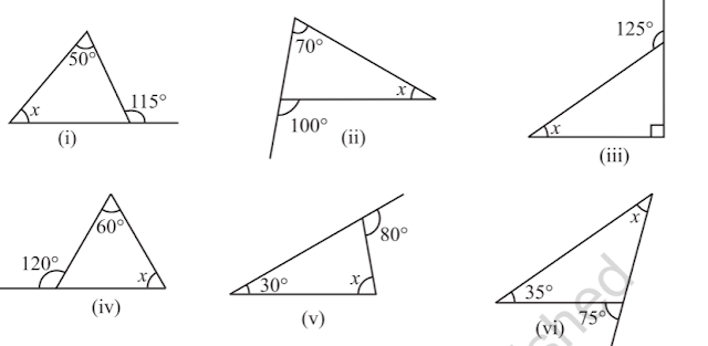 NCERT Solutions for Class 7 Maths Chapter 6 The Triangle and its Properties