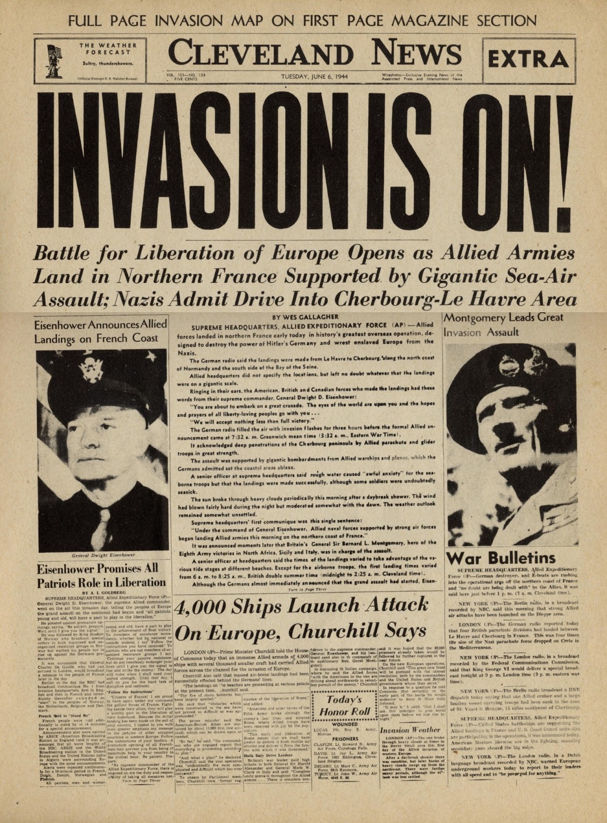 Frank's Place: D Day June 6, 1944