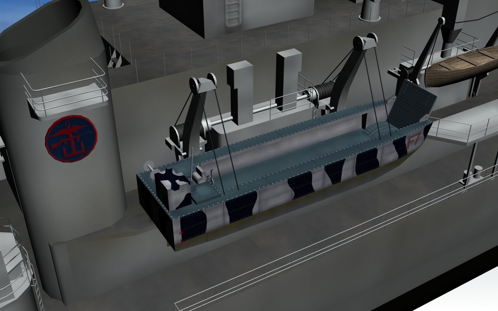 Modelos en 3D / 3D Models: HMS Fearless (L10)