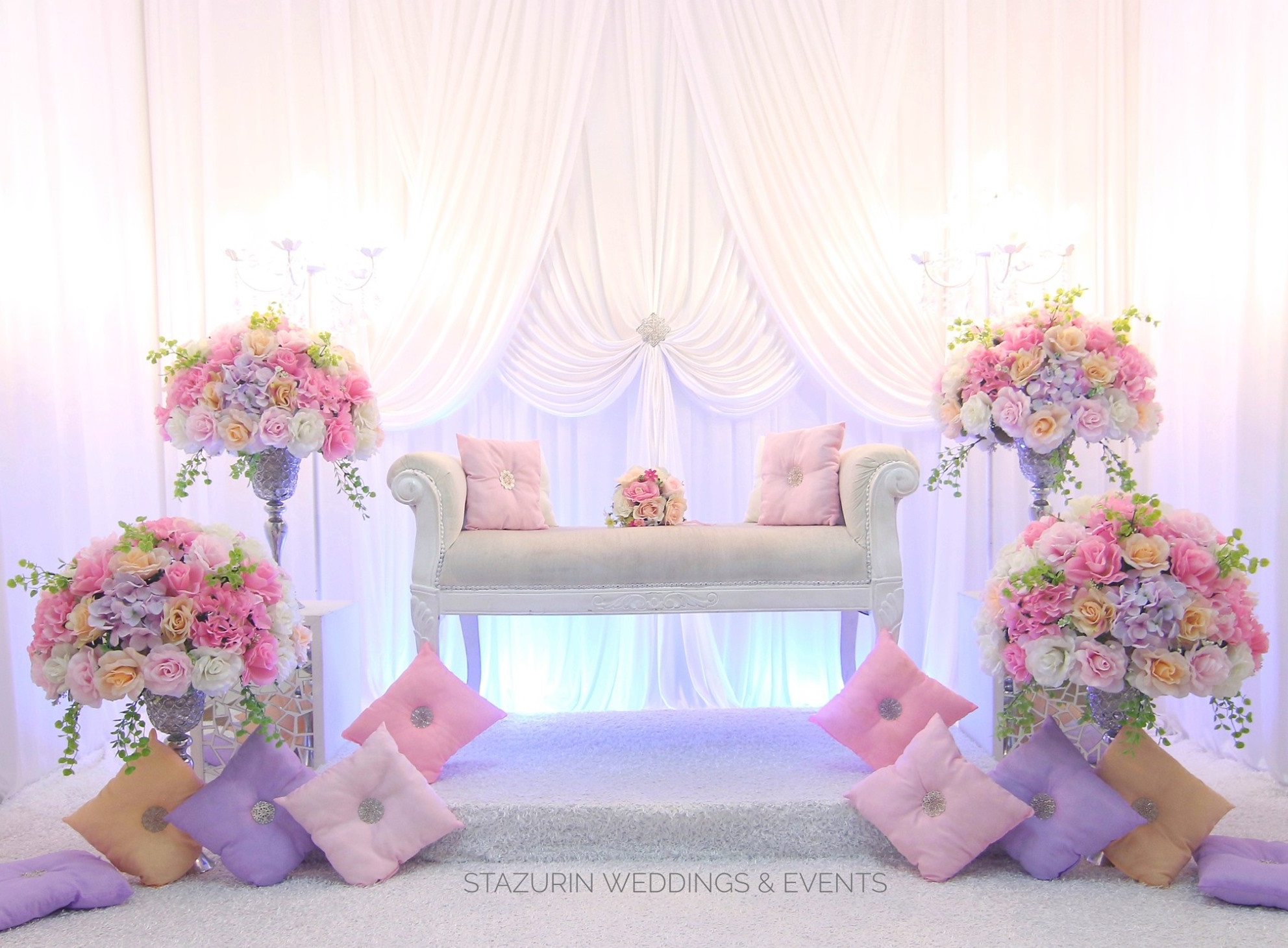 stazurinweddings Pelamin Dewan Pelamin Tunang Mini Pelamin Nikah ...