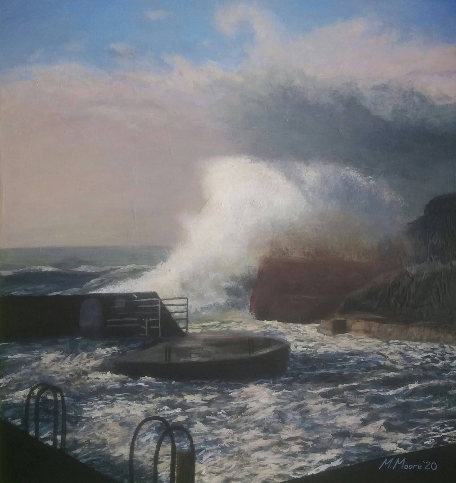 Mark Moore Art: Portstewart Harbour