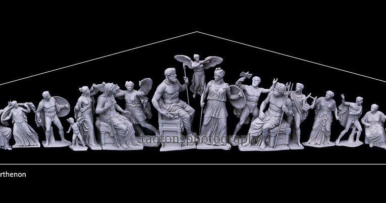 Tagton's PHOTOGRAPHY: The east pediment of the Parthenon