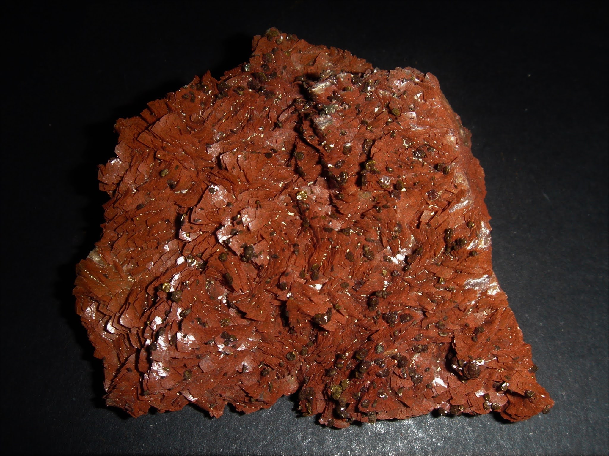 MineralesDB: Siderita y pirita, Mina Josefa, Kobaron, Bizkaia, Euskadi