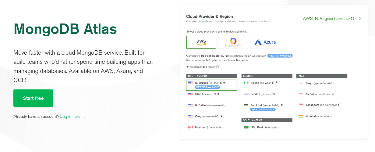 Jmoordb con MongoDB Atlas