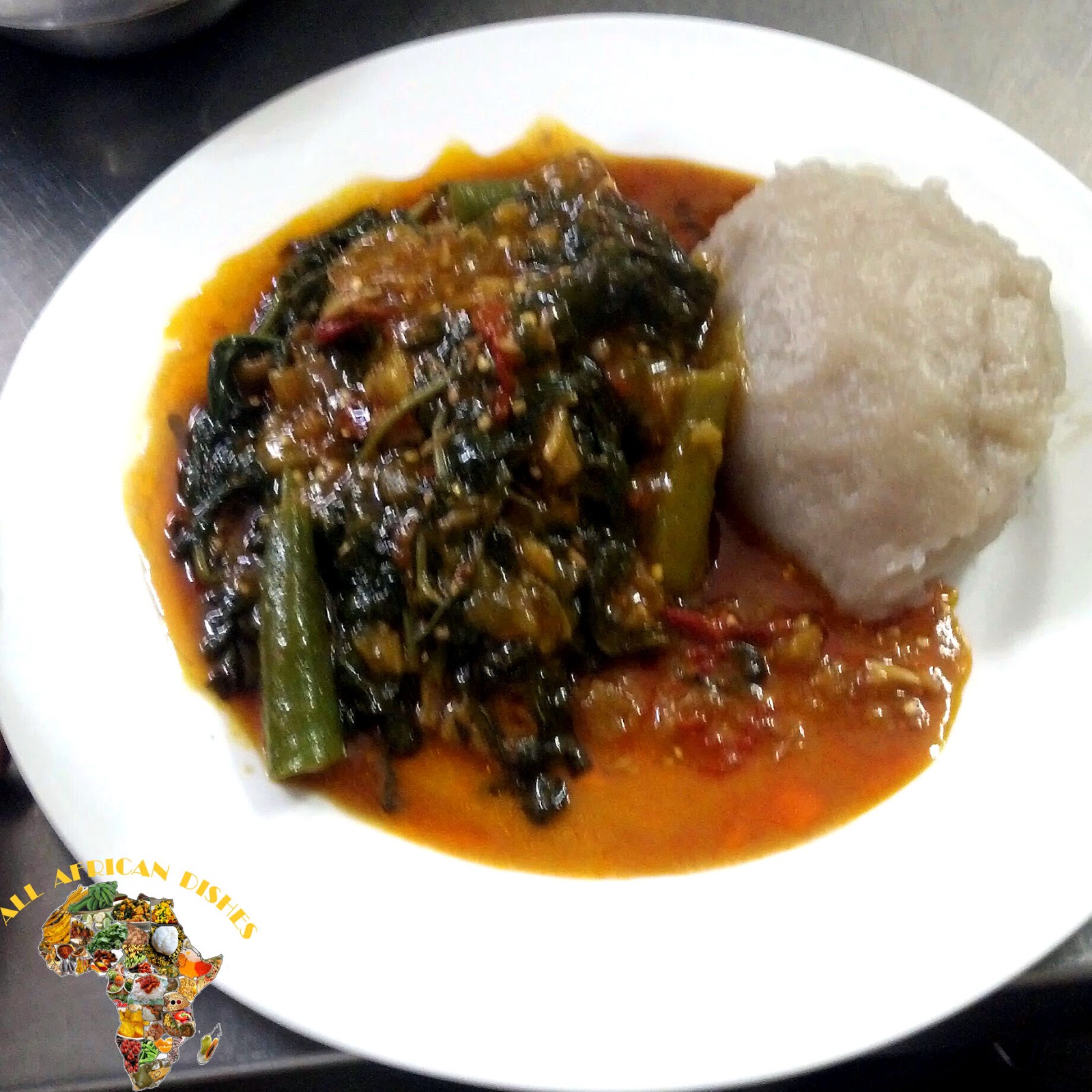 ALL AFRICAN DISHES: ANGOLA RECIPES (DRIED MEAT CALULU)