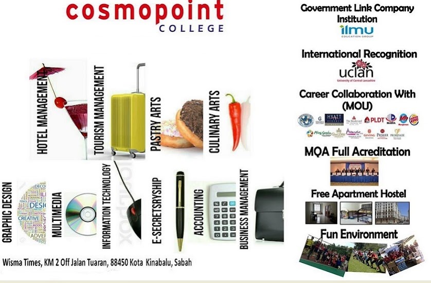 PENDAFTARAN ONLINE | KOLEJ COSMOPOINT SABAH: Welcome to Cosmopoint ...