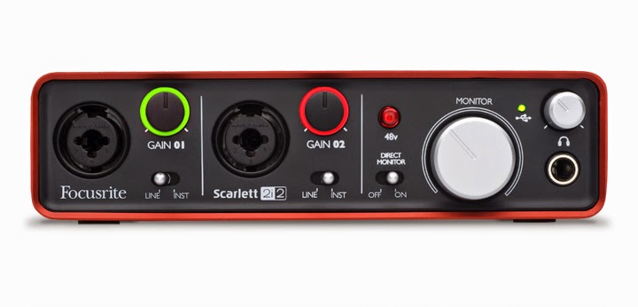 TOKO AUDIO: Focusrite Scarlett 212