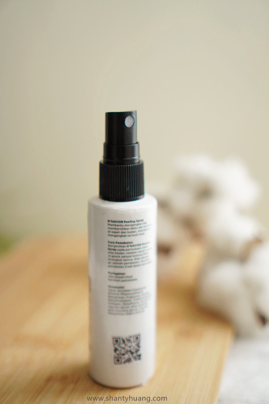 Review : D'savior Body Care "D'savior Peeling Spray & D'savior ...