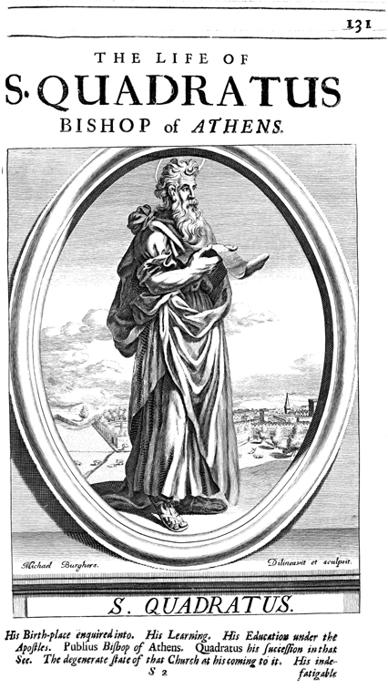 stylos: Eusebius, EH.4.3-4: Quadratus's Apology to Hadrian