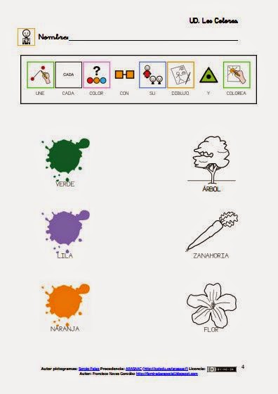CoMUniCAnDO iDEas: DESCARGABLE: Actividades - Los Colores