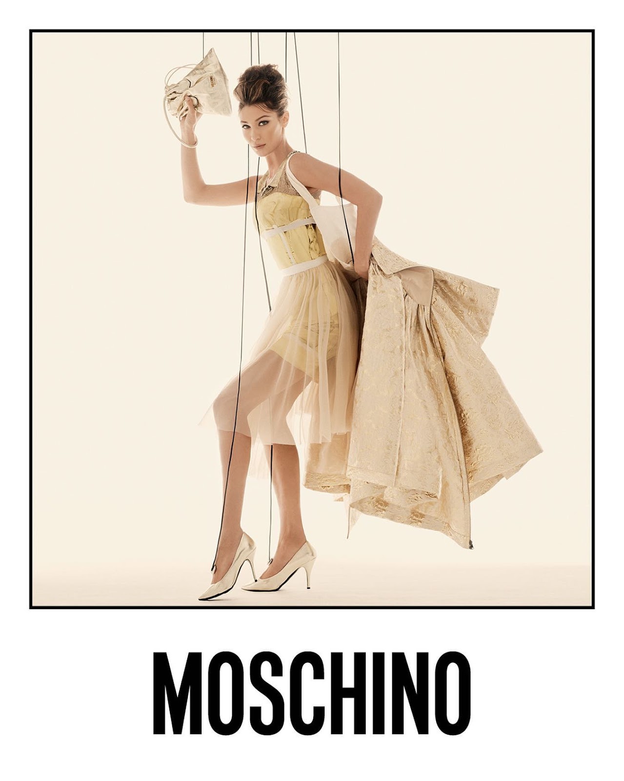 Moschino Ad Campaign Spring/Summer 2021: Irina Shayk, Julia Nobis ...