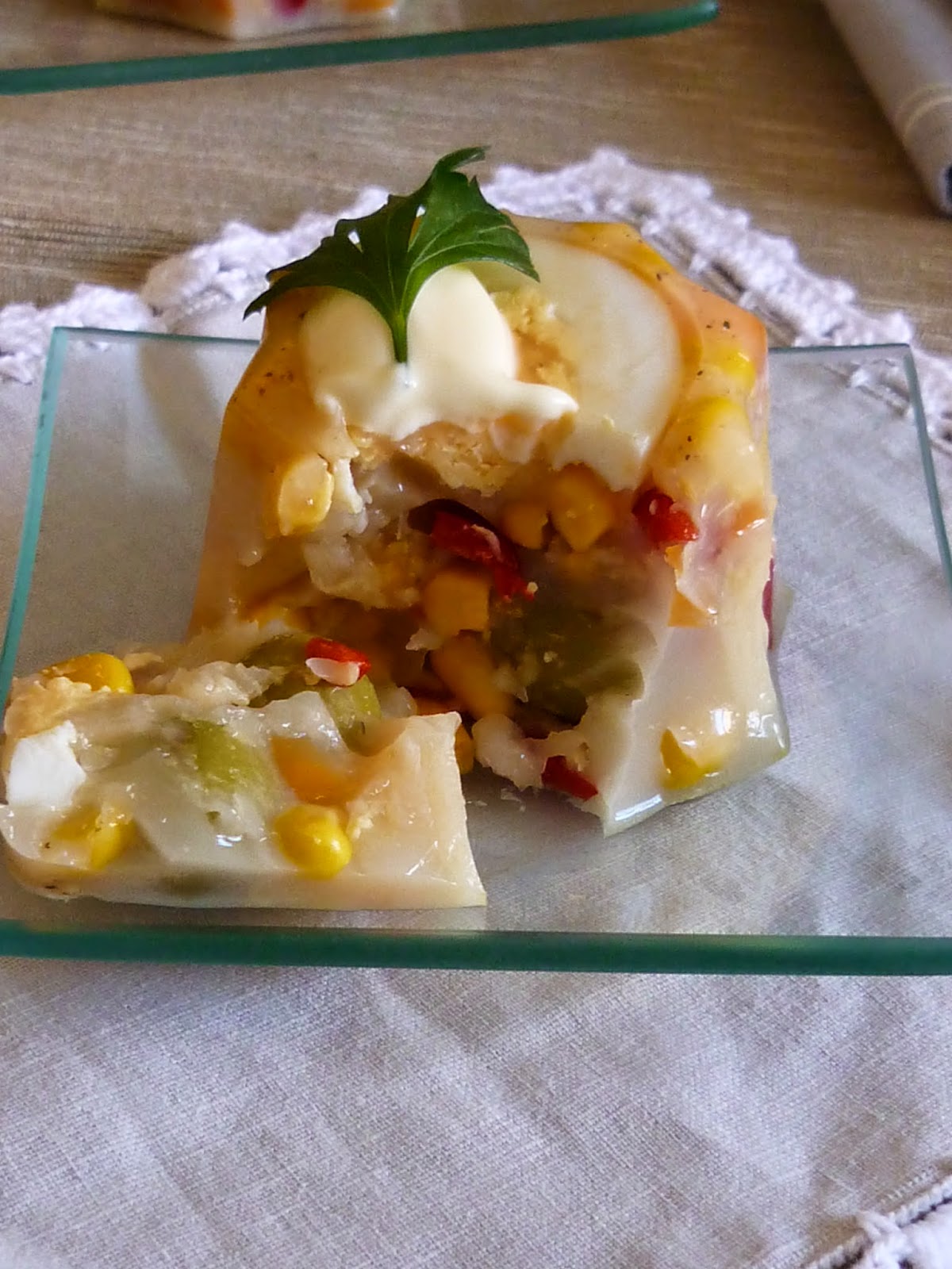 La Chef A: Aspic de verduras - #elr3to