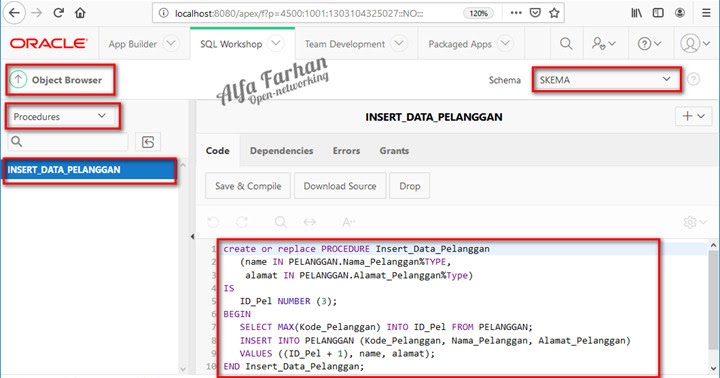 Membuat Function di PLSQL