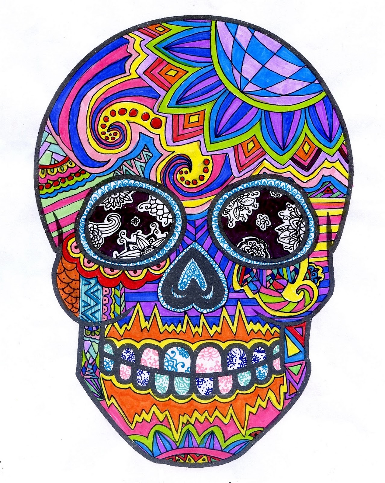 Visual Arts: Día de los muertos