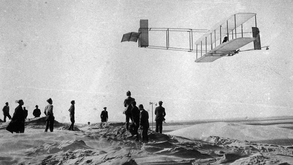 Momentos del Pasado: Los primeros vuelos de los Hermanos Wright