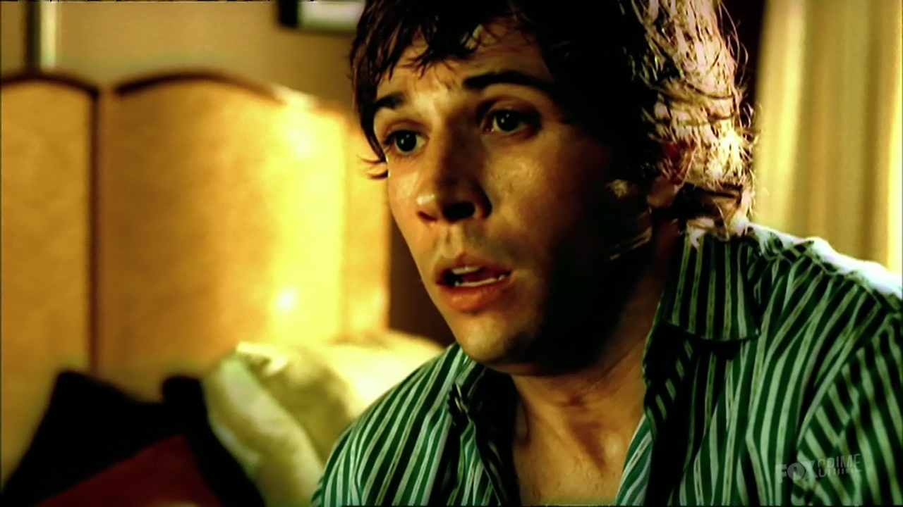 ausCAPS: Erik McDowell, Chad Donella and Russell Sams shirtless in Cold Case 2-07 "It's Raining Men"