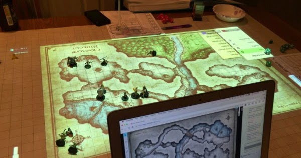 MF WARS: Terrain Tuesday - Digital Map Projector, Cheap 3D Battlemaps ...
