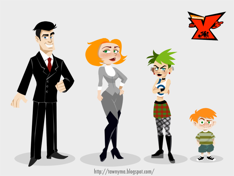 Thanh Ma's Art: I remember "The X's" cartoon!