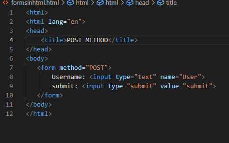 Forms in HTML (Form Element)