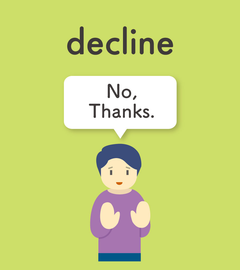 Refuse Reject Decline Deny refuse-reject-decline-deny