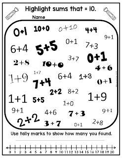 First Grade Bloomabilities: Some Math Freebies