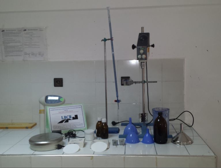 ESSAIS DE SOL - Essai au bleu de méthylène - FORMATION B.TP.H