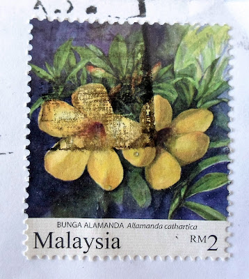Mail Adventures: Sunday Stamps | Yellow Flowers