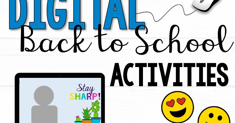 The Teacher's Prep: Digital Activities for the First Week of School