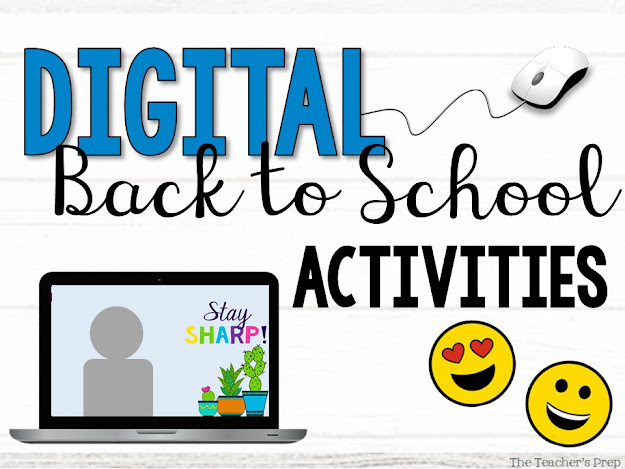 The Teacher's Prep: Digital Activities for the First Week of School