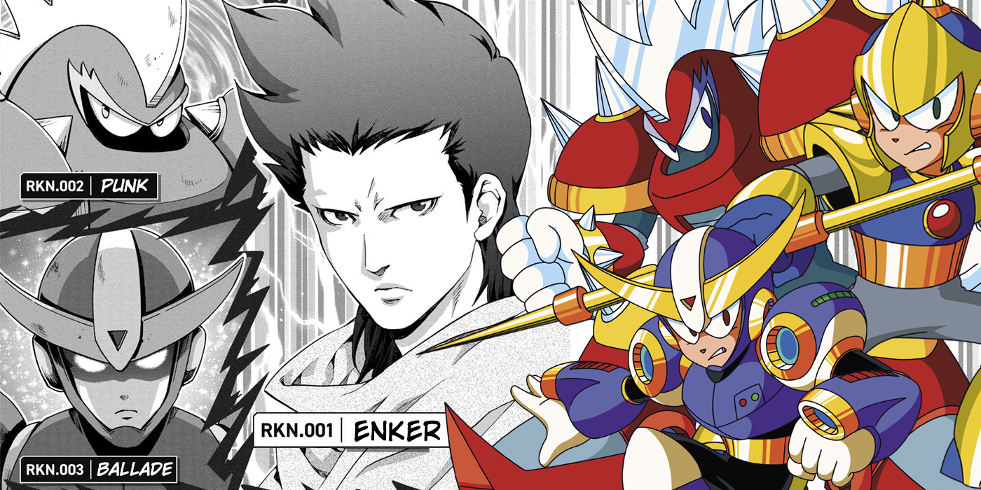 Rockman Corner: "Enker" Shows His Face in Rockman-san Chapter 8